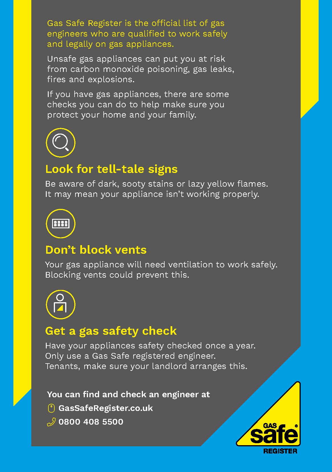 Do you know how to stay gas safe? – PLUMBINGFORCE LIMITED